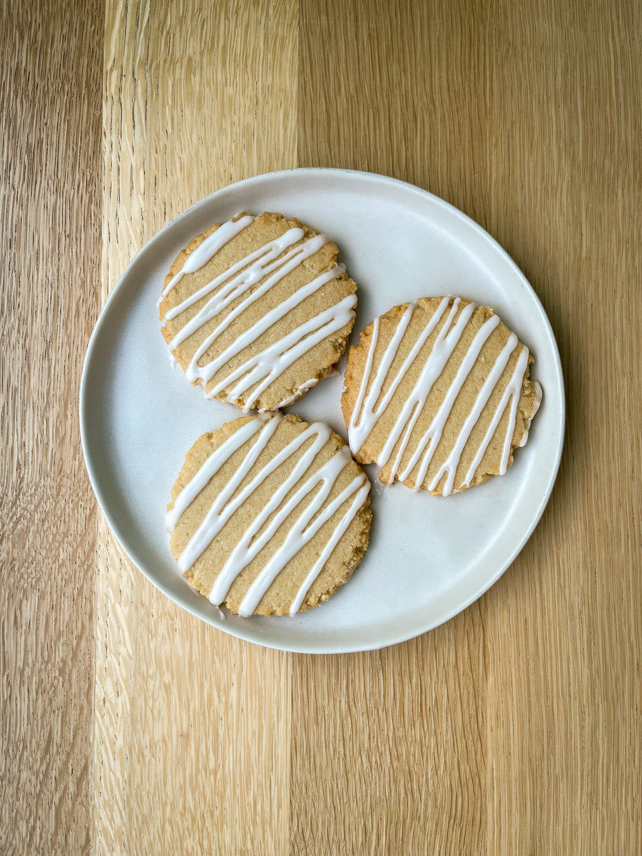 Pineapple Glazed Coconut Shortbread – Bloom Cookie Co.